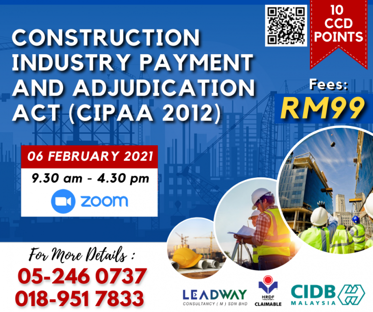 Construction Industry Payment And Adjudication Act (CIPAA-debt ...